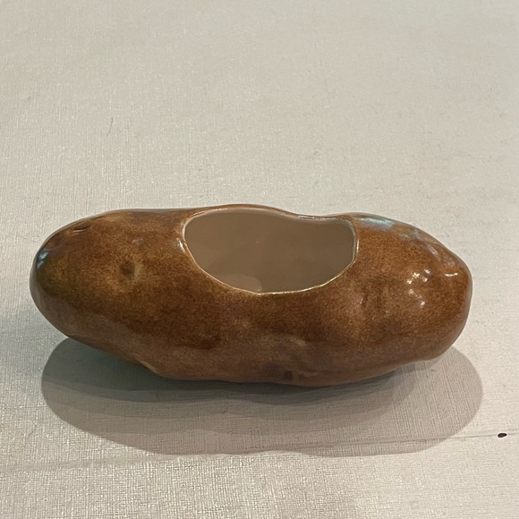 Vintage | Accents | Vintage Hand Made Clay Style Potato Hand Painted ...